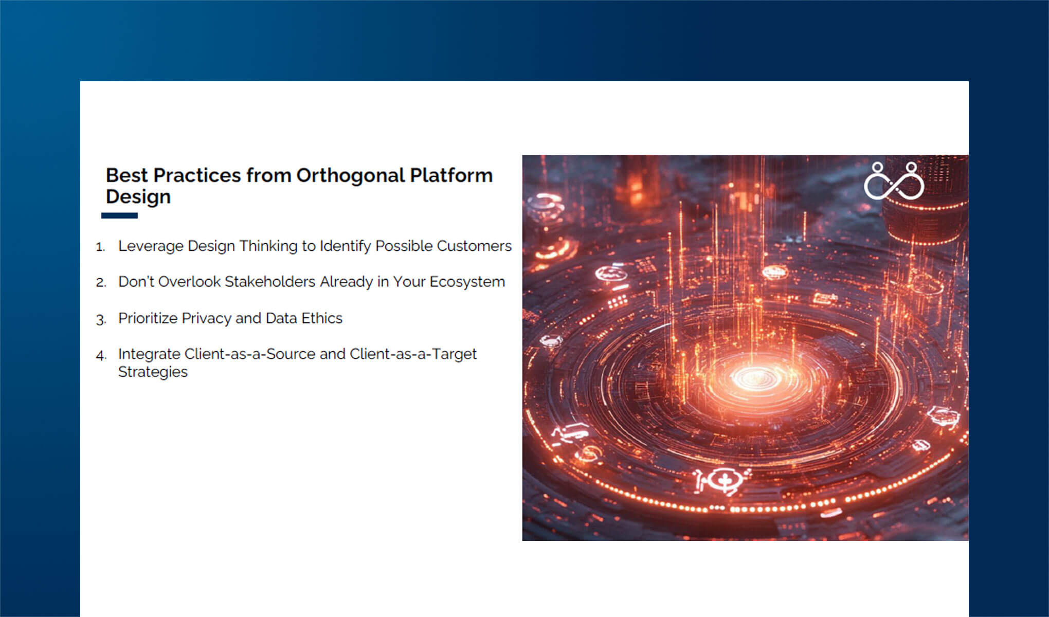 Webinar - Dal rumore al valore: sfruttare i dati con il Platform Thinking